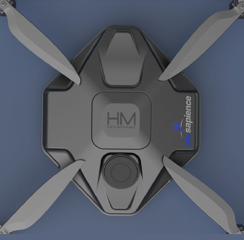 An HM-LITE drone chassis - Intovision